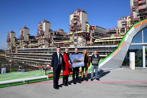 Großbauprojekt ZOP und OIP: Vertreterinnen und Vertreter der Stadt ...